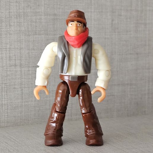 🤠 Cowboy modelo 1 - Mega Construx Megabloks・Archivo STL para Impresión ...