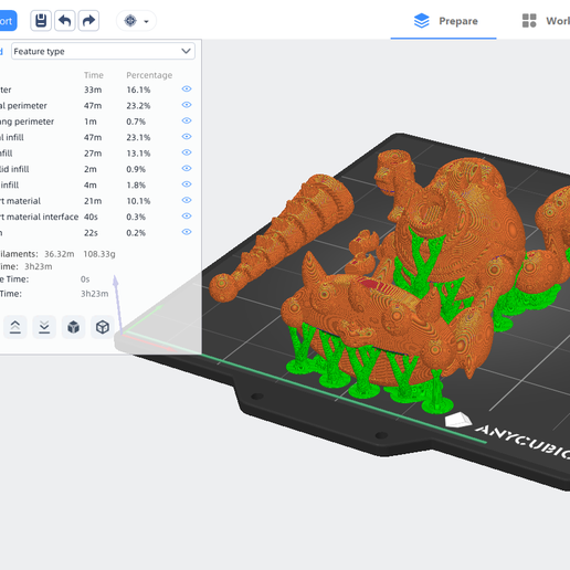 🐱 Pianosaurus / Articulated・ STL File for 3D printing・Cults