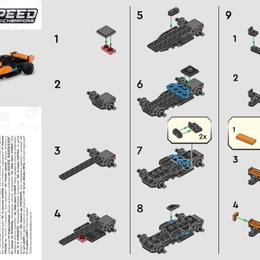 🧱 Upscaled Lego F1 Polybag 6507130・ STL File for 3D printing・Cults