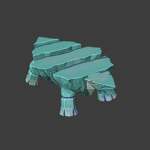 🐉 Articulated Avalugg!・Free STL File for ・Cults
