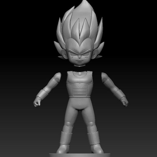 👾 Vegeta mini・ 3D File for 3D printing・Cults