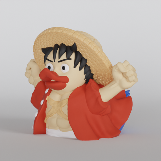 🦆 one piece-Monkey D. Luffy・ STL File for 3D printing・Cults