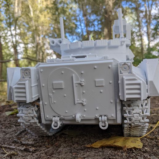 🪖 M3A3 Bradley BUSK III・ 3D File for 3D printing・Cults