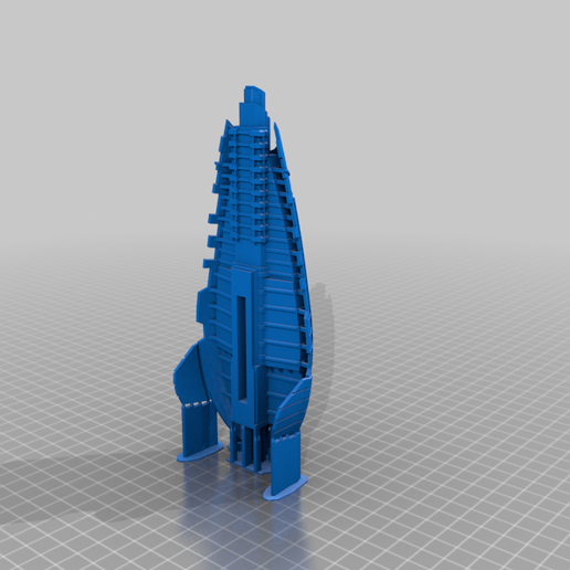 🚢 Recusant Class Light Destroyer 1:2250・ 3D File for ・Cults