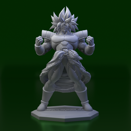🐉 Broly - dragon ball super・ STL File for 3D printing・Cults