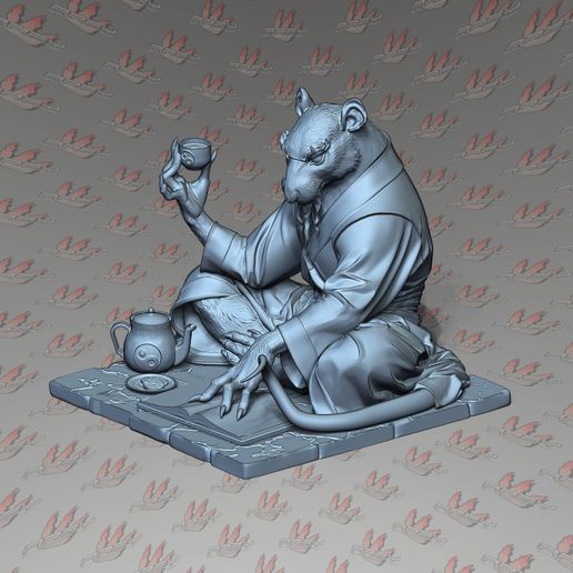 👹 SPLINTER DINNER・ STL File for 3D printing・Cults