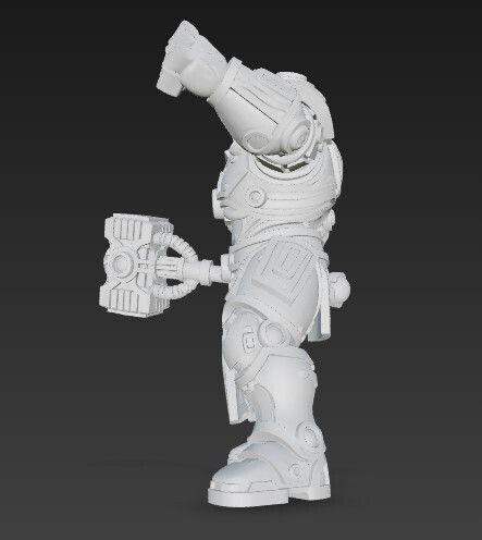 ️ 3D Printable Iron Oath ‘Thunderstrike’ Heavy Battle Armor – Energy ...