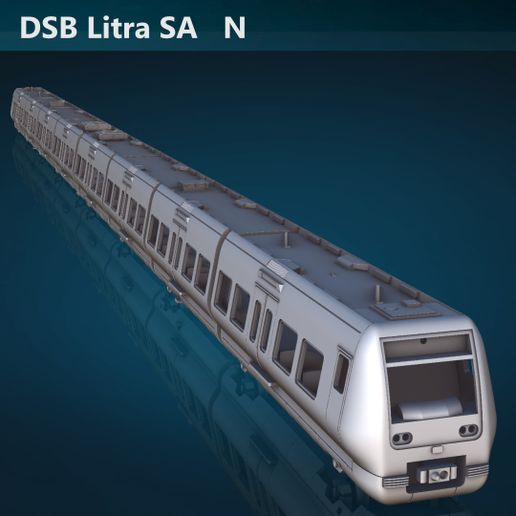 🇩🇰 DSB Litra SA N・ STL File for 3D printing・Cults
