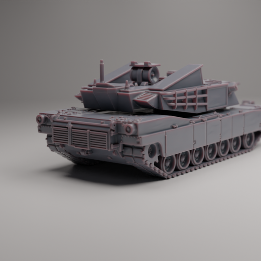 🪖 M1 Abrams AGDS Tank Destroyer・ STL File for ・Cults