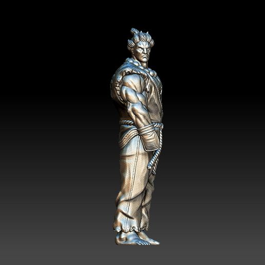 STL file Akuma// Street Fighter 👫 (OBJ and 3MF)・3D printer design to ...