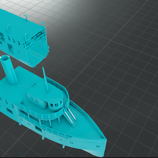 🚢 RMS Segwun SHIP model・ STL File for 3D printing・Cults