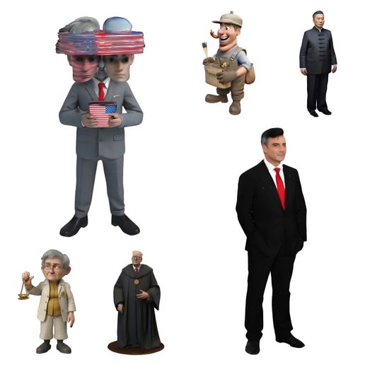 3D file Iconic Figures Vol. 1 🐉 ・3D printing design to download・Cults