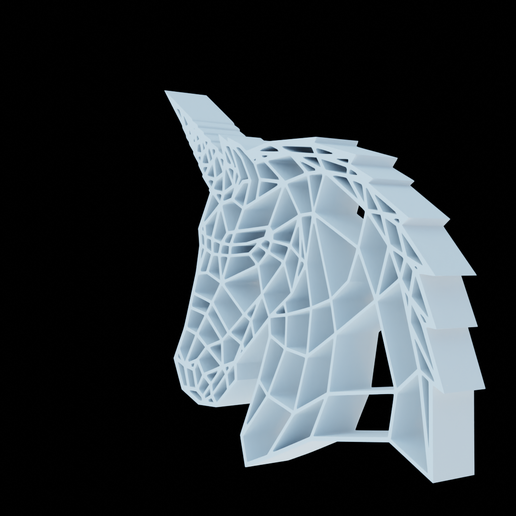 🦄 Unicorn・Free STL File for ・Cults