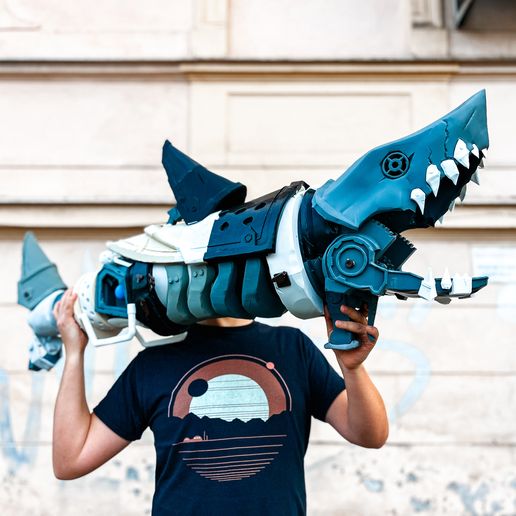 🚀 Arcane - Jinx Fishbones rocket launcher・ 3D File for 3D printing・Cults
