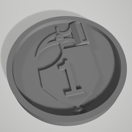 Free STL file Numbered Tokens ♟ ・3D printing design to download・Cults