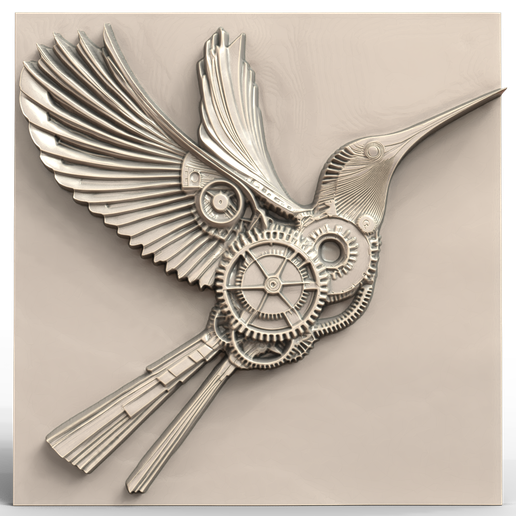 📁 3D Model STL File for CNC Router/Laser & 3D Printer A Metallic ...