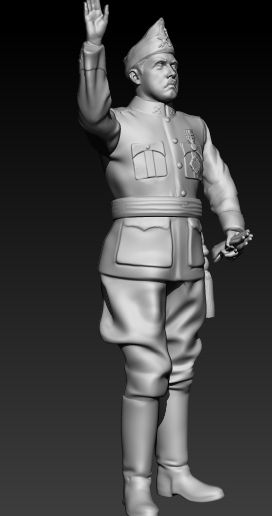 🇪🇸 GUERRA CIVIL ESPAÑA - FRANCISCO FRANCO・Archivo STL para Impresión 3D ...