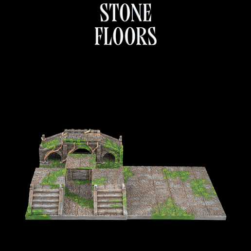 🎲 Stone Floors・ 3D File for 3D printing・Cults