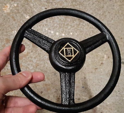 🛞 MG Steeling wheel for pedal car・Free STL File for ・Cults