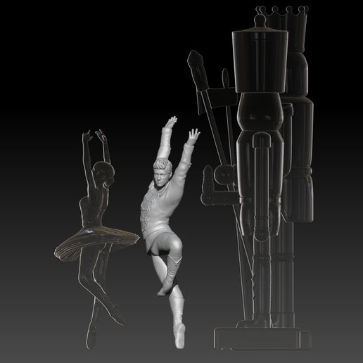 🕺 Nutcracker Dance Poses boy 3・ STL File for 3D printing・Cults