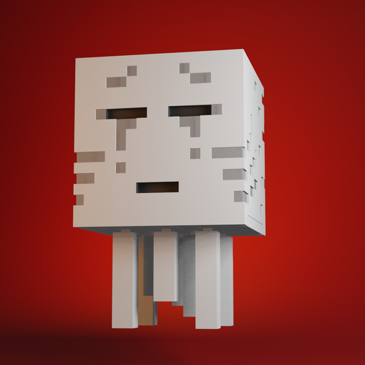 STL-Datei MINECRAFT - GHAST 👹 ・3D-Druck-Idee zum Herunterladen・Cults