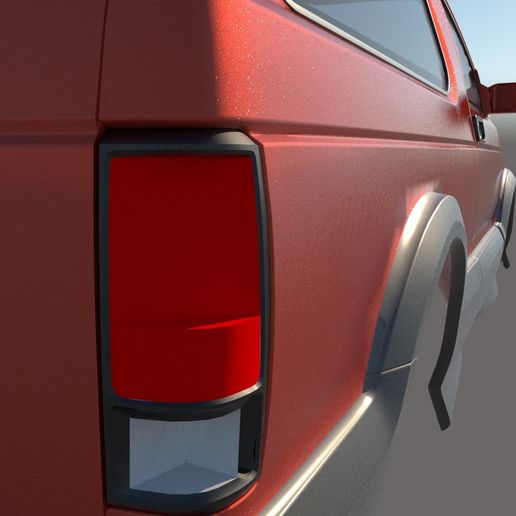🚗 GMC Typhoon 1993 Body 1/10・ STL File for 3D printing・Cults