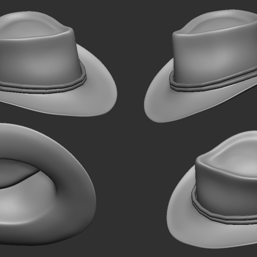 🎩 Arthur Morgan Hat Cosplay - Red Dead Redemption 2・Free STL File for ...