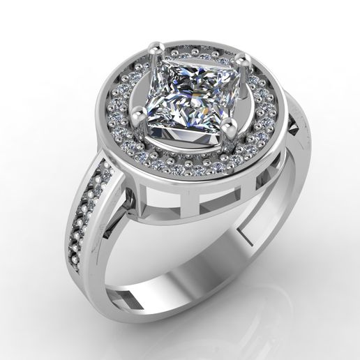 3D file Jewelry Rings For Women Jewellery solitaire wedding engagement Women Ring STL 3DM 💒 ・3D ...