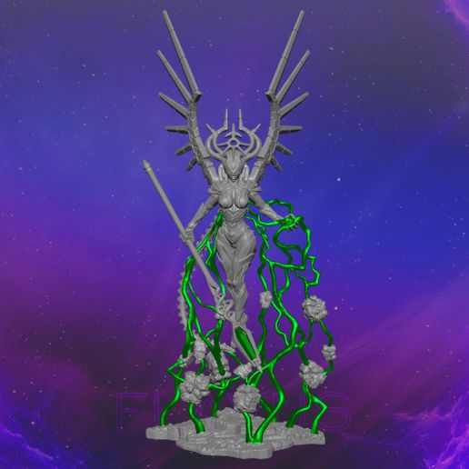 👼 Voidwing Angel・ STL File for 3D printing・Cults