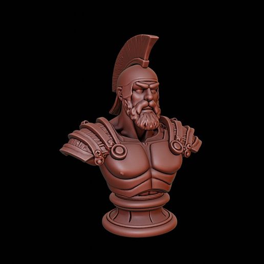 👤 Gladiator Champion Bust・ 3D File for 3D printing・Cults