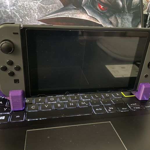 3D printed Nintendo Switch Grip Improved・Cults