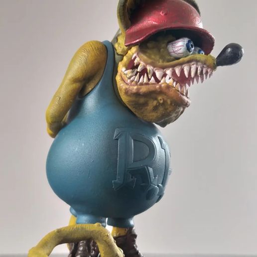 🐀 Rat Fink Helmet Baseball Boots・ STL File for 3D printing・Cults