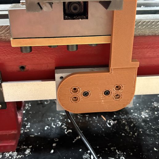 🧑‍🔧 Sieg C3 Z axis DRO Mount・Free STL File for 3D printing・Cults