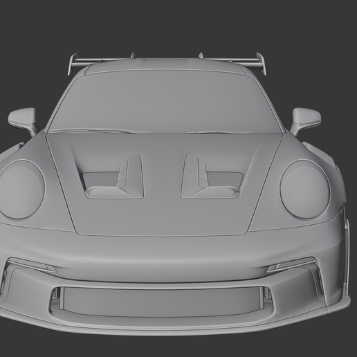 🏎️ Porsche GT3 RS・ STL File for 3D printing・Cults