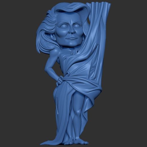 🚿 Ellen Griswold in Shower National Lampoon's Vacation・ STL File for 3D ...