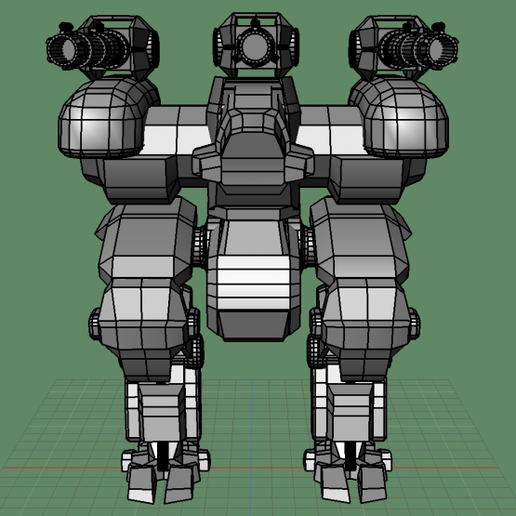 OBJ file Fury (war robots) 🤖 ・3D print design to download・Cults