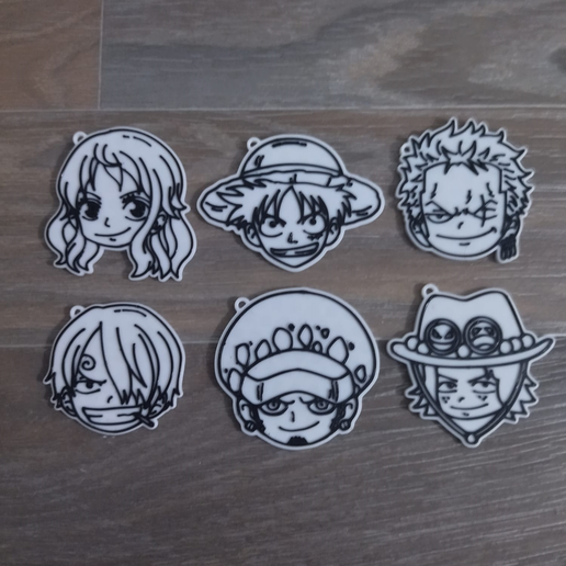 Fichier 3D Mini pack One Piece 💍 ・Objet pour impression 3D à ...