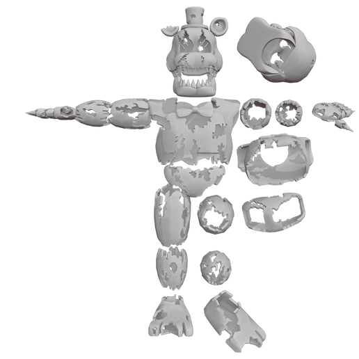 fnaf nightmare freddy coloring pages