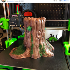 3D printed Dice Tower Elf Tree・Cults