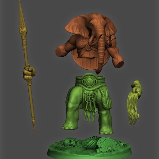 elephant warrior dnd