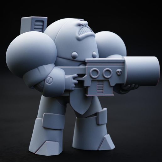 🛰 Space King - Hatemonger・Free STL File for 3D printing・Cults