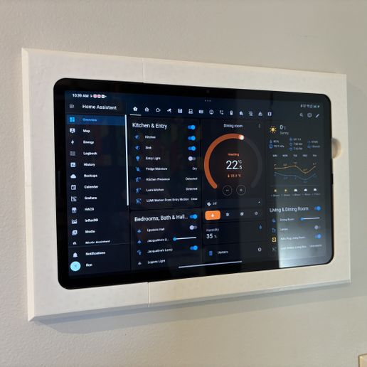 🏢 Samsung Galaxy Tab A (2019) - Support mural pour tablette 10,1 pouces ...