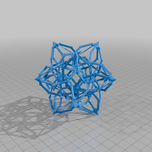 Free 3D file ESCHER STAR DODECAHEDRAL POLYKNOT 19 ⭐ ・3D printing design ...