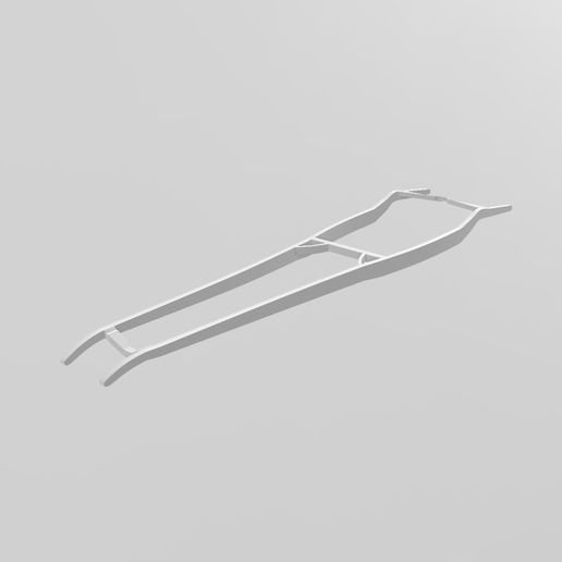 OBJ file FORD 32 HOTROD FRAME - EXTENDED FRONT 1:24 & 1:25 SCALE 🚙 ...