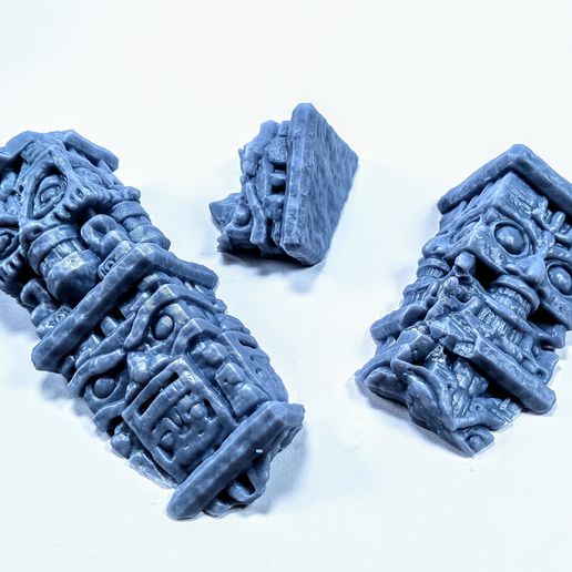 3D file Totem Guardian Pillar Set 🎲 ・3D print model to download・Cults
