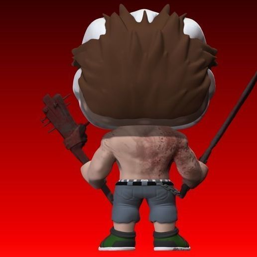 🎮 Rick Taylor V2 Funko Pop・ 3D File for ・Cults