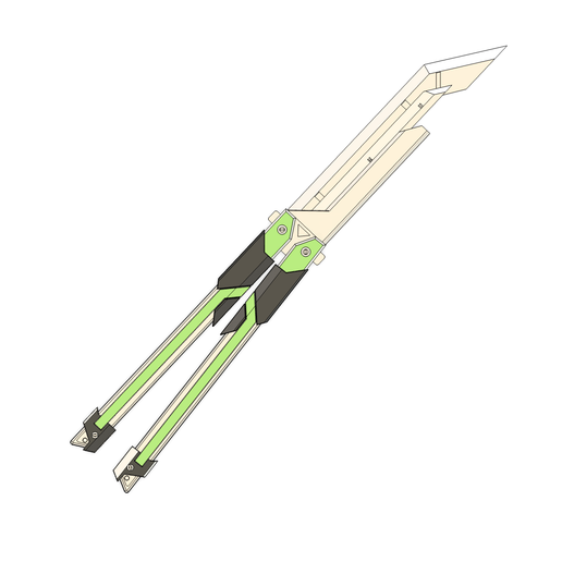 🦋 RGX 11Z Pro Butterfly Knife from Valorant・Free STL File for 3D ...