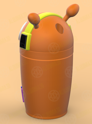 OBJ file SPRUNKI NARANJA VASO 🧸 ・3D print model to download・Cults