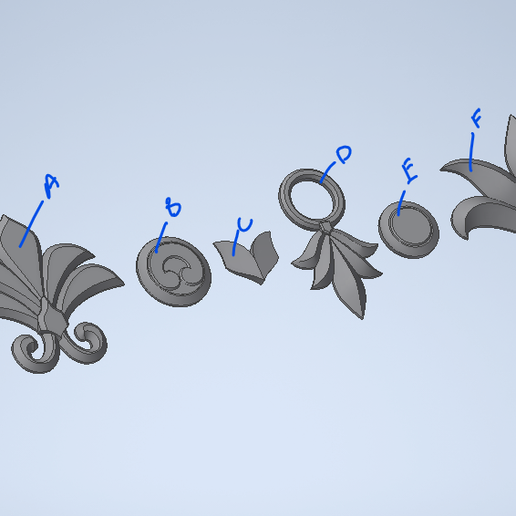 ⭐ Honkai: Star Rail - Aglaea Clothing Accessories・ STL File for 3D ...