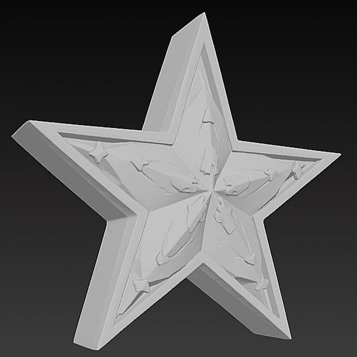 STL file Star ⭐ ・3D printable model to download・Cults